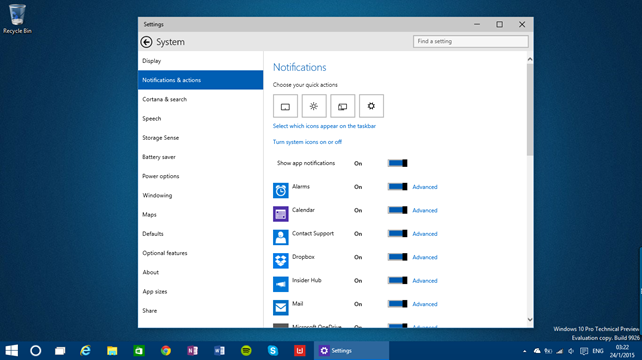 Τα Windows 10 build 9926 σε εικόνες [Visual Tour] - Techster.gr